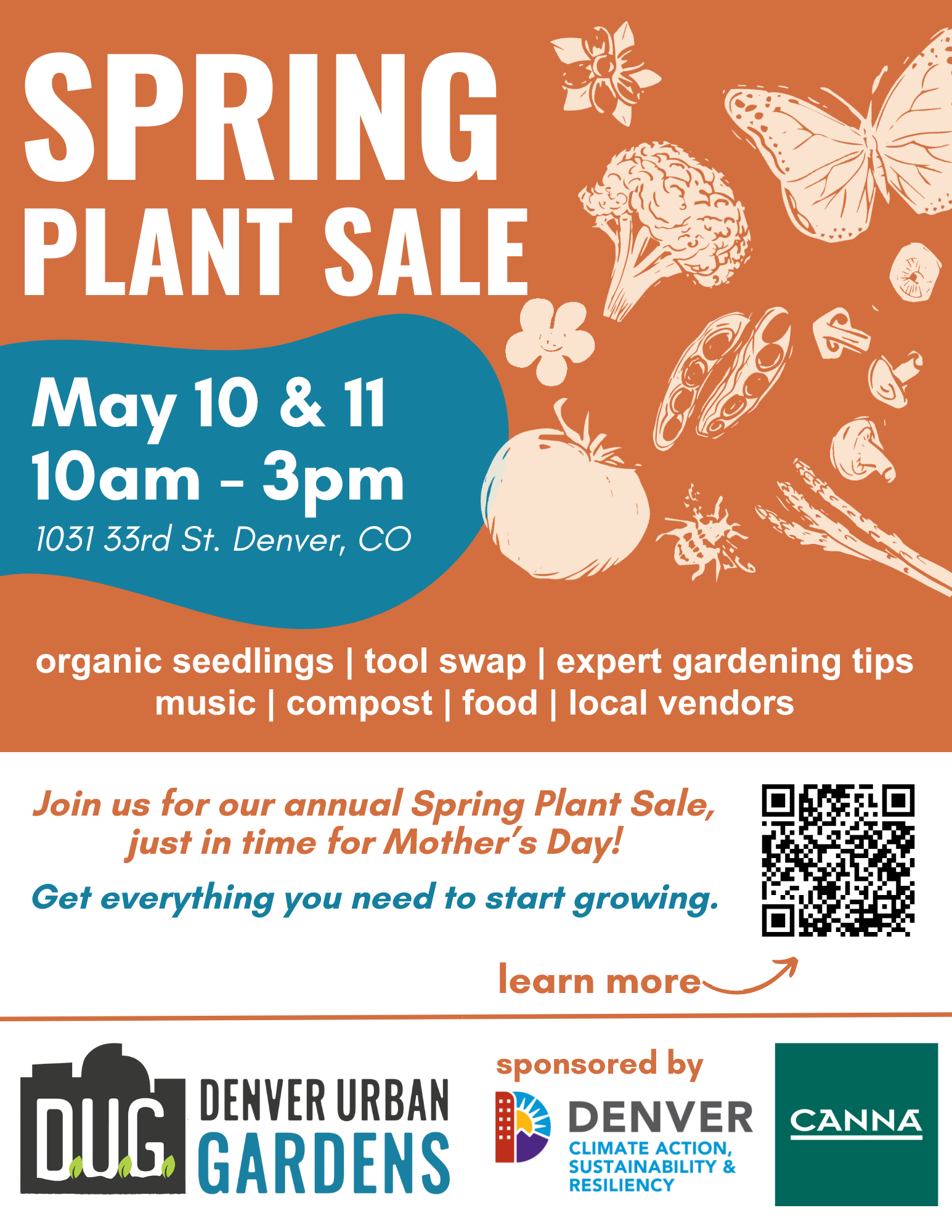 Come and visit at the Denver Urban Garden's Spring Plant Sale!! – C-BITE