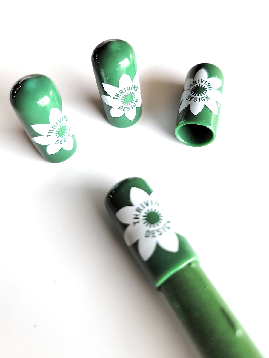 Twelve (12) Soft Stake Safety Caps for 7/16" Garden Stakes - in Tanger ...